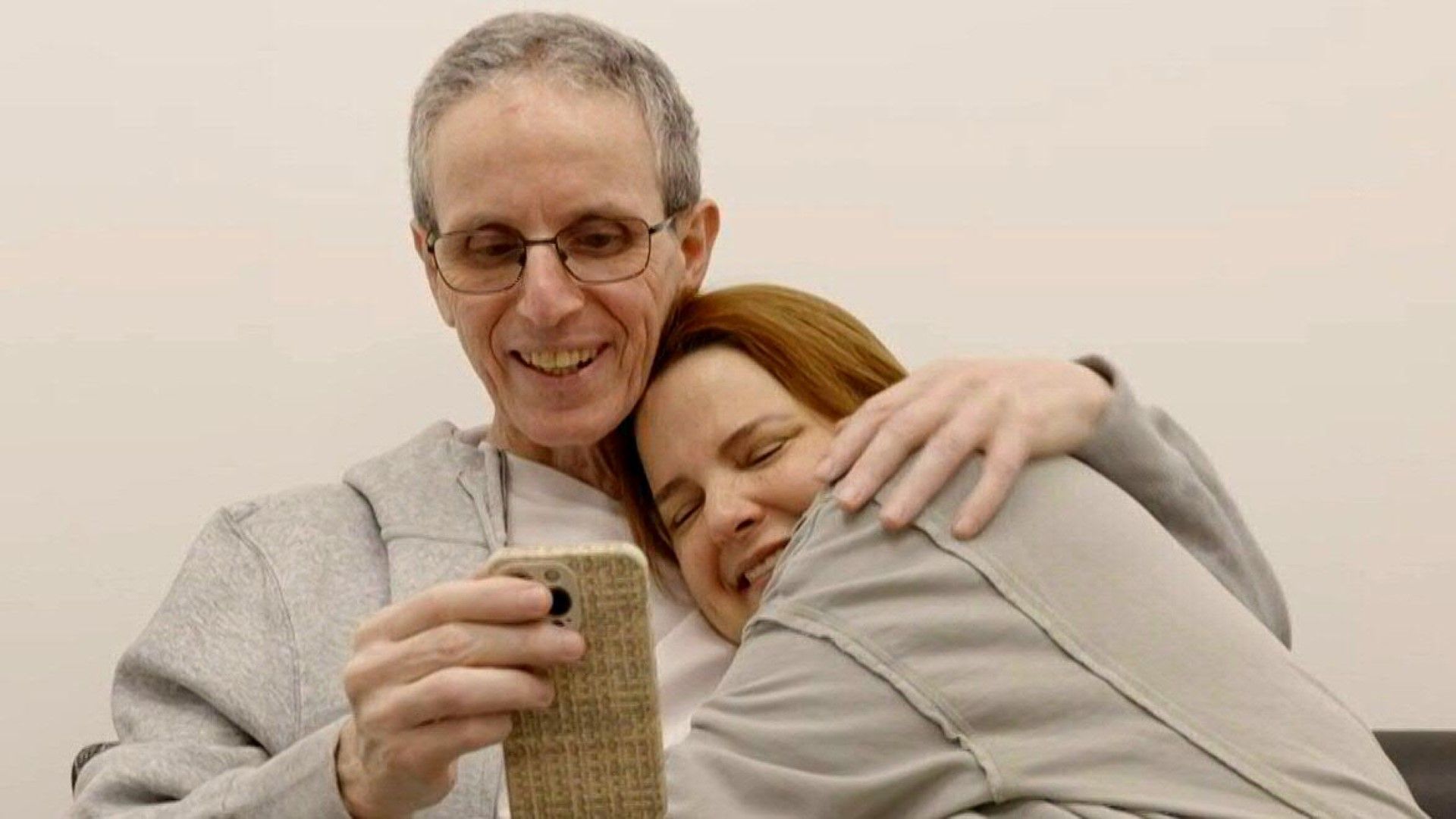 Freed Israeli hostage Ohad Ben Ami reunited with his family