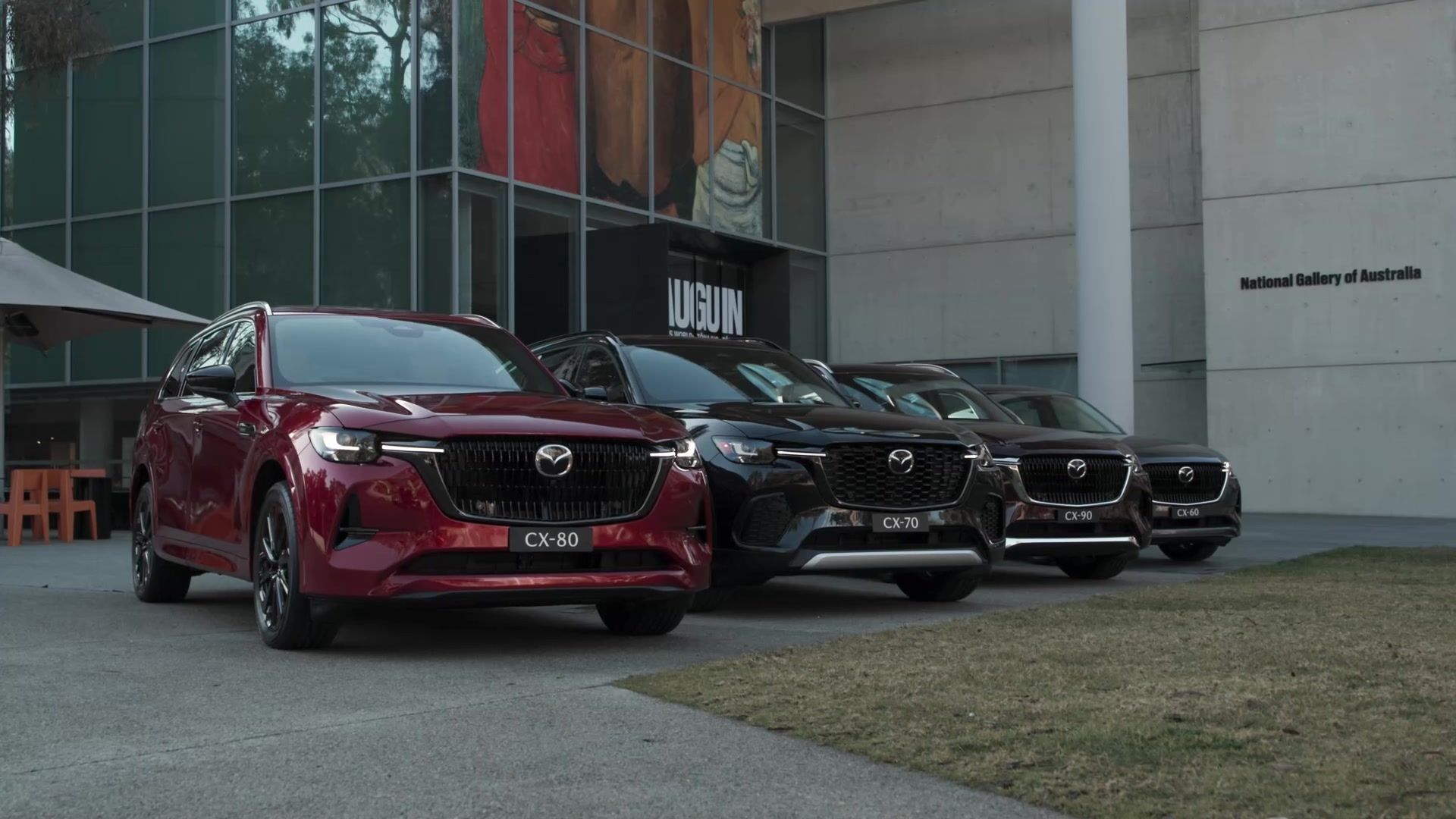 Mazda CX Range Display